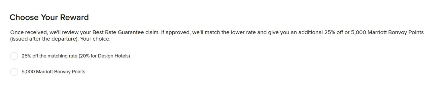 5,000 Points or a 25% Discount? Which to Choose with Marriott's Best ...
